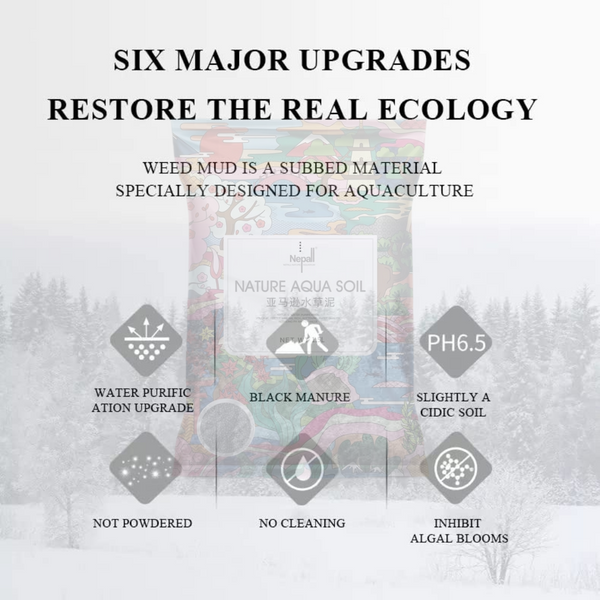 Nepall Aqua Soil Planted Aquarium Substrate | Fish Tank Water Grass Mu – PetzLifeWorld