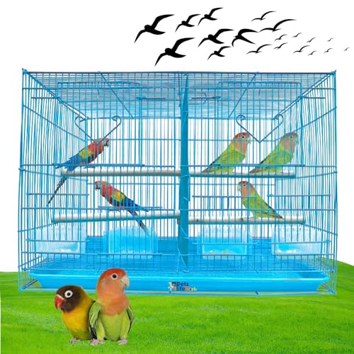 High Quality Powder Coated Rustproof 2 Feet Birds Partition Cage ...