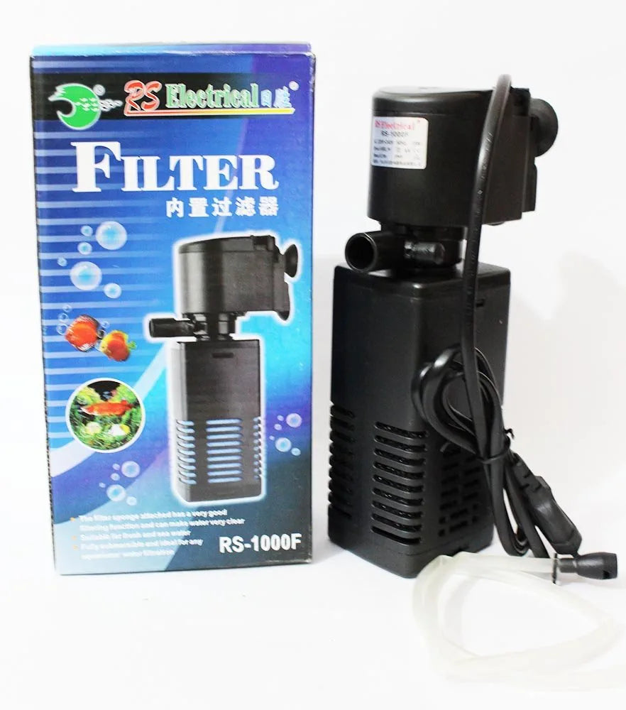 RS Electricals Aquarium Internal Filter (RS-1000F | 15W | 650L/H ...