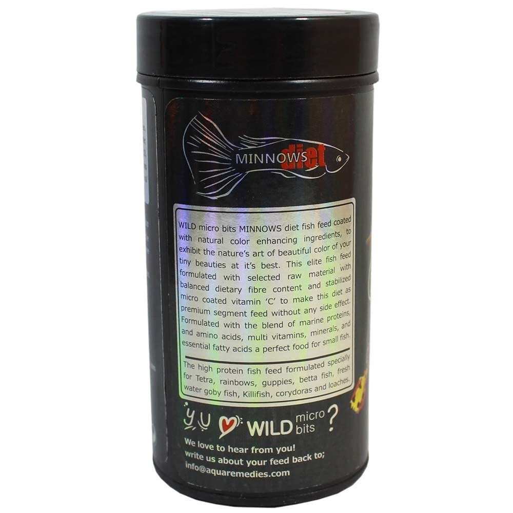 Aquatic Remedies Minnows Diet - 0.6 mm Slow Sinking Granules | Feed fo ...